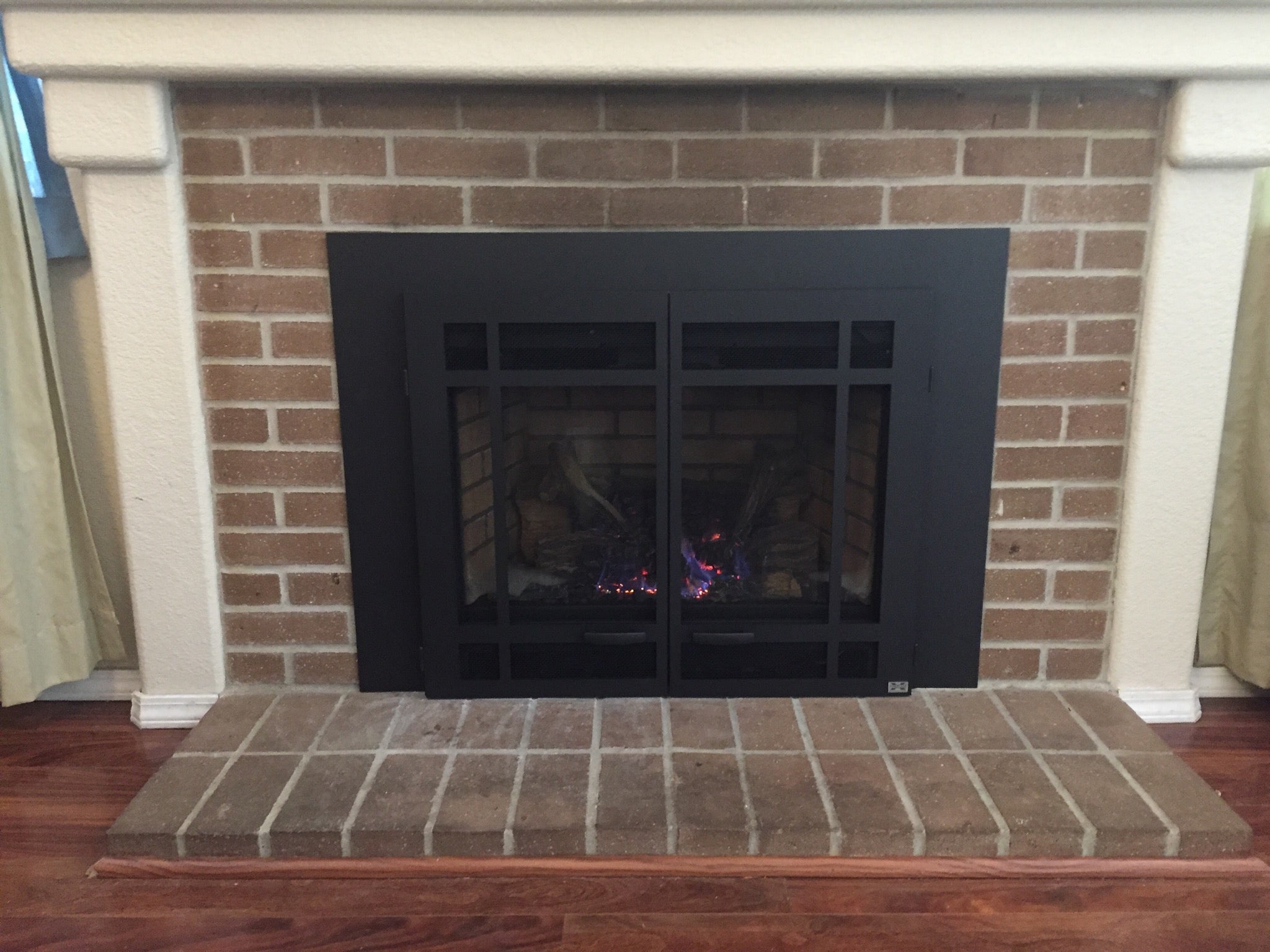 34 DVL in Masonry Fireplace – Custom Fireside