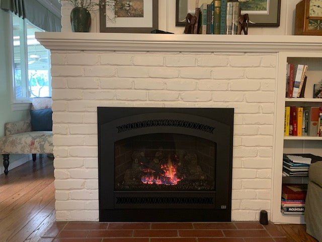 Gas Insert Upgrade – Custom Fireside