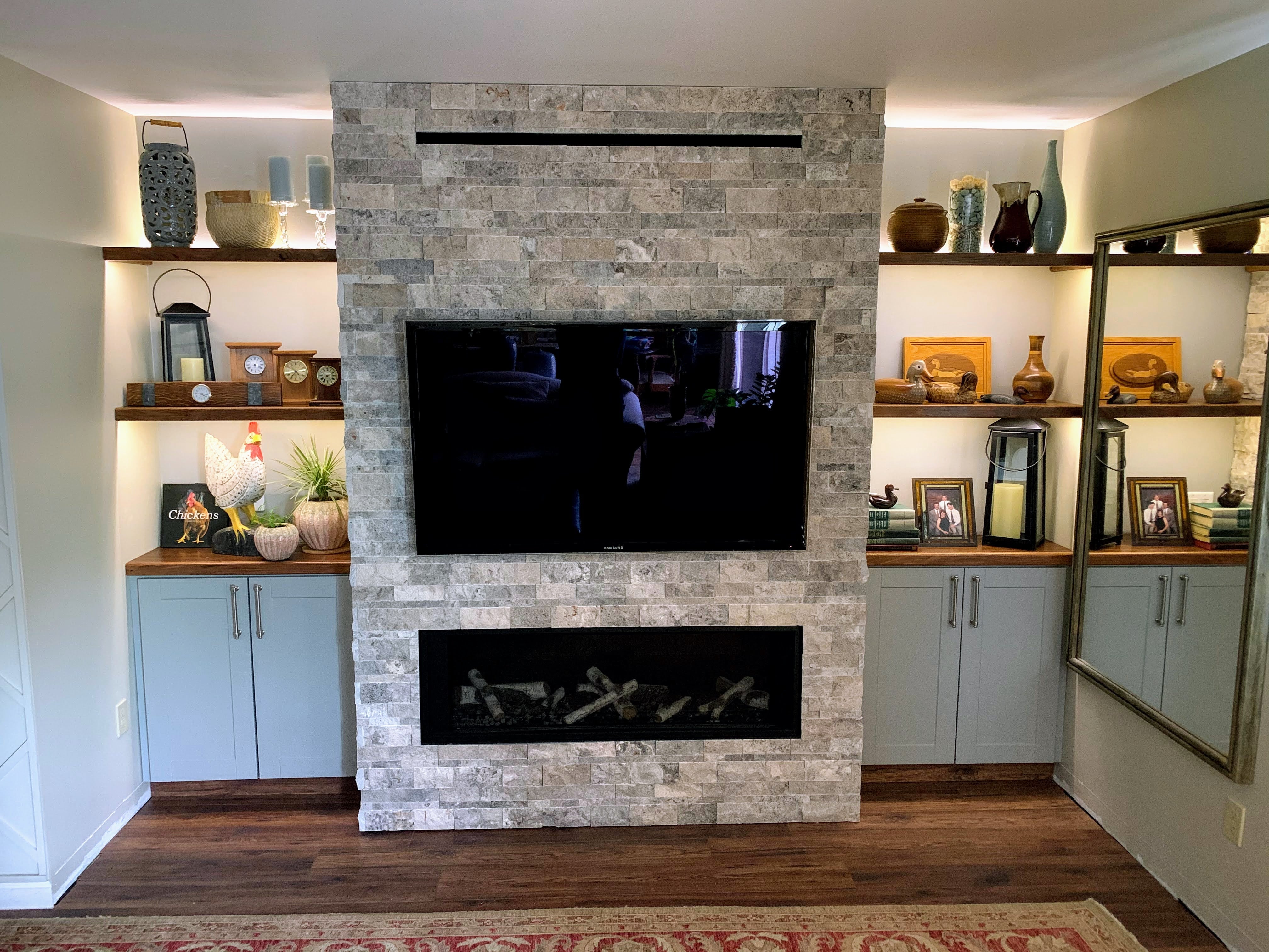 Project – Custom Fireside