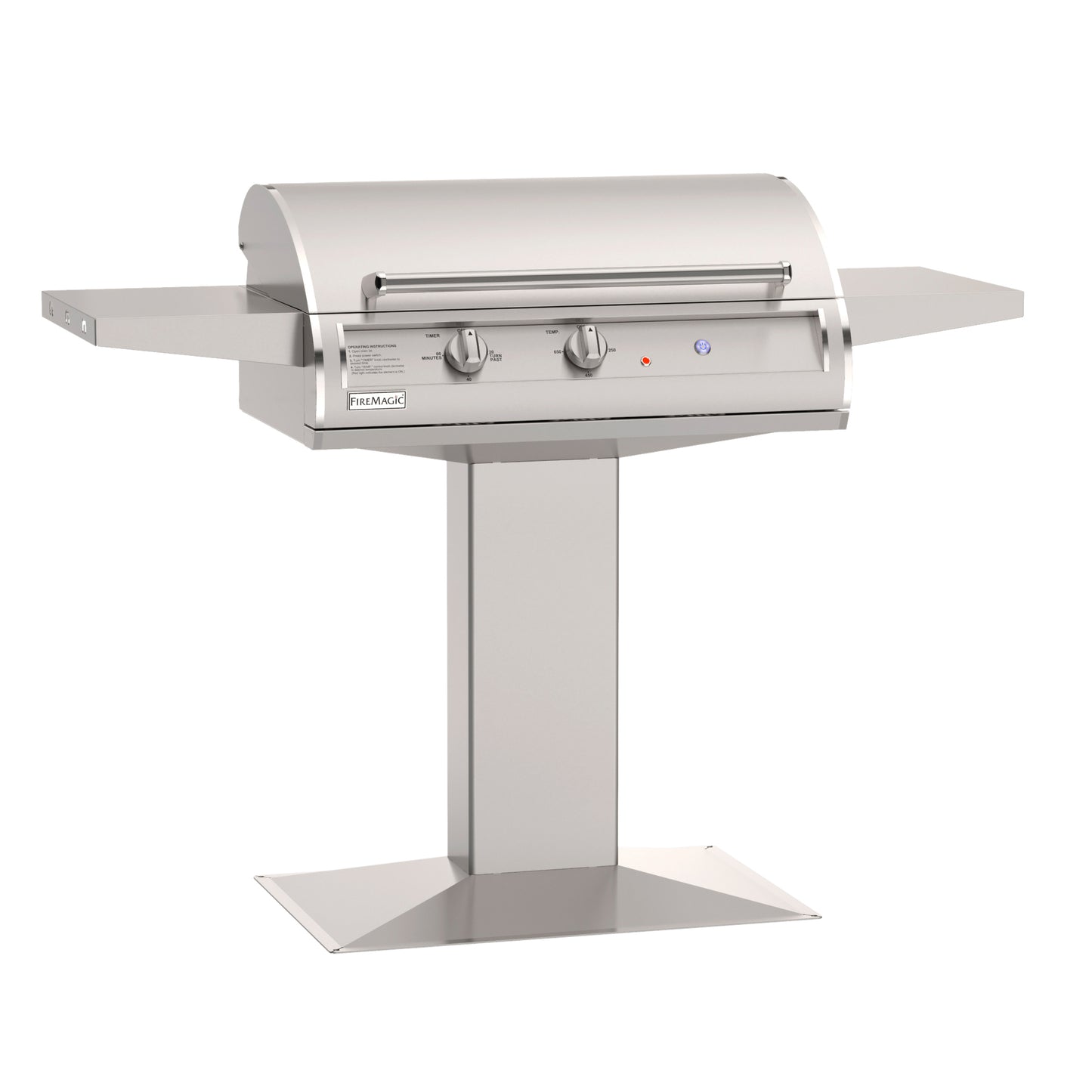 30 Inch Post Mounted Analog Electric Grill | Fire Magic Grills – Custom ...