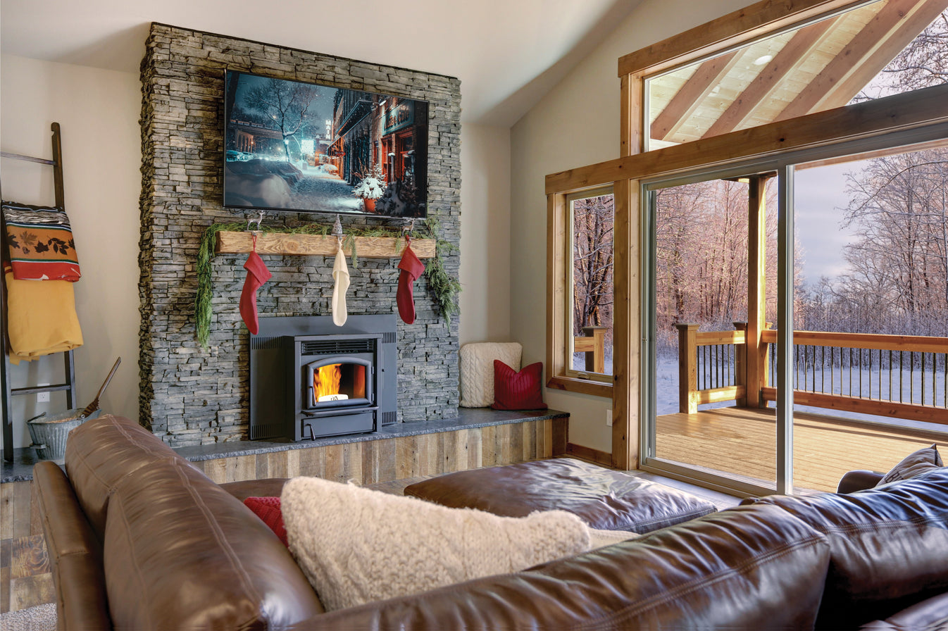 AGP Pellet Insert – Custom Fireside